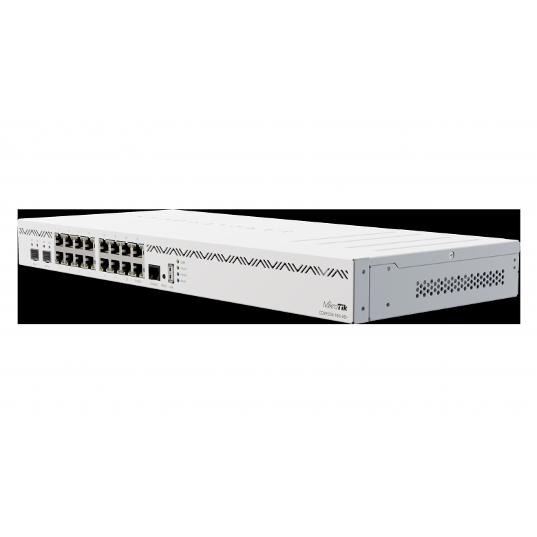 MIKROTIK ROUTER CORE CCR2004-16G-2S+ 16 Puerto Giga 2 SFP Pl